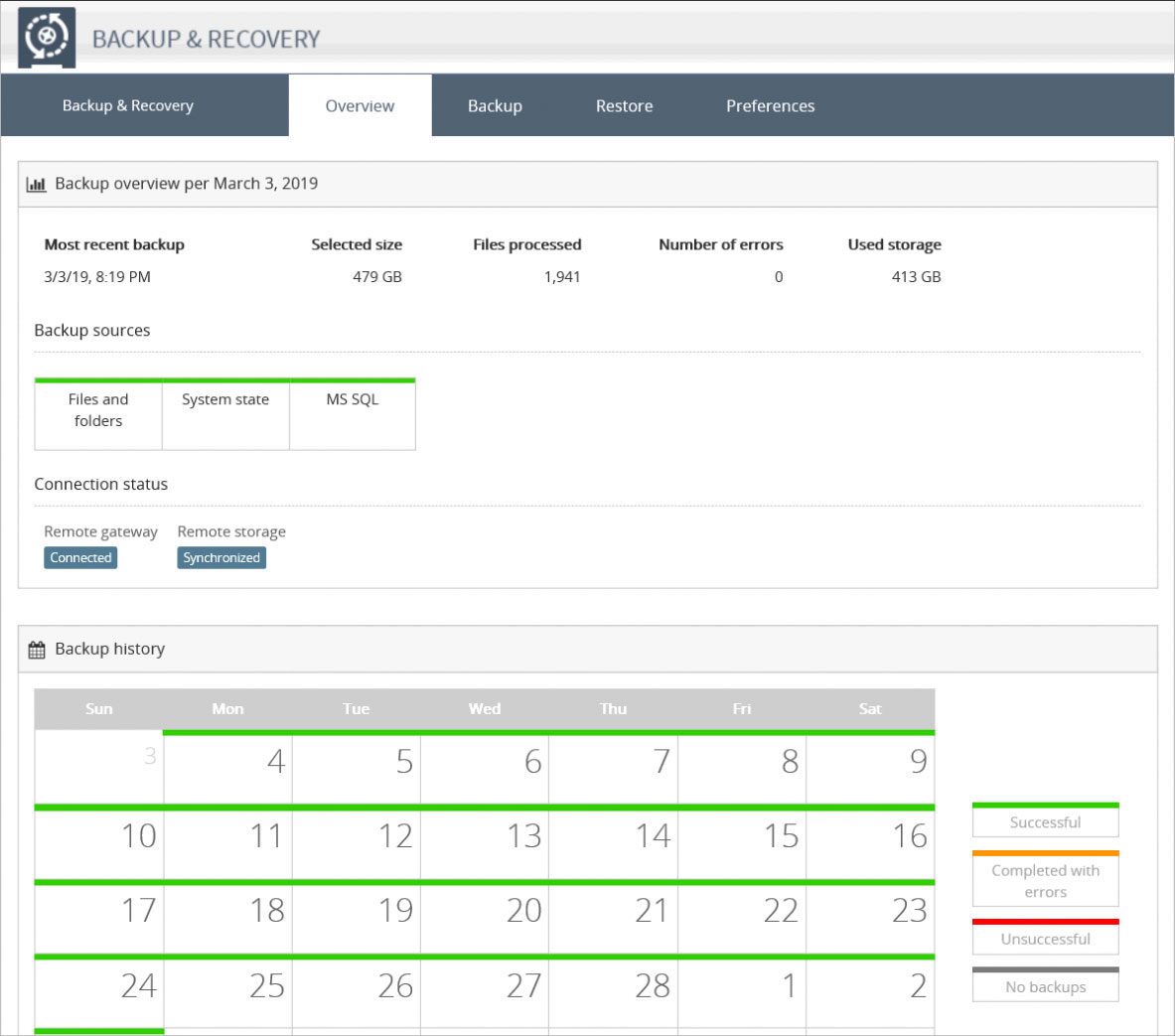 Managed Backup & Disaster Recovery - Spartan Networks LLC