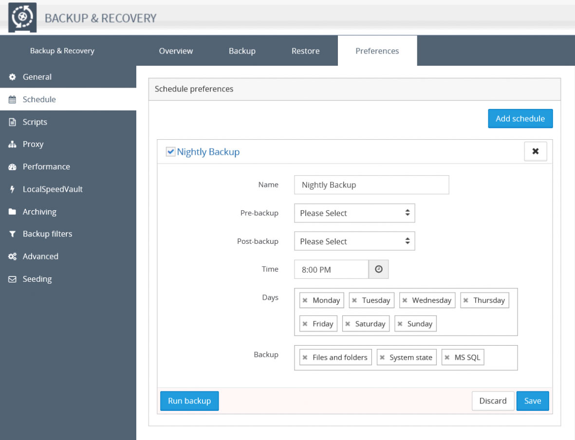 Managed Backup & Disaster Recovery - Spartan Networks LLC